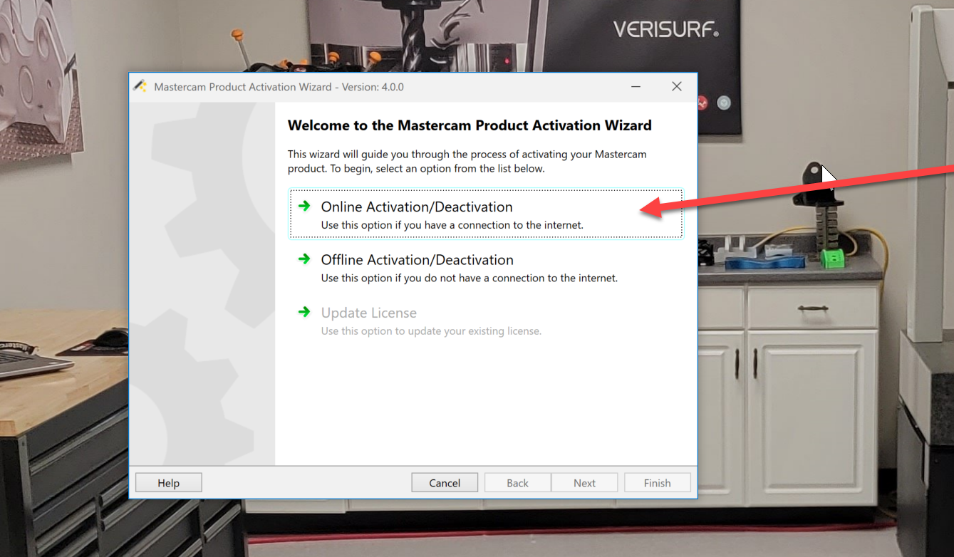 Activating/Reactivating a Software License